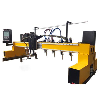 China Multi Torch Straight Flame Cutting Machine For Steel Fabrication for sale