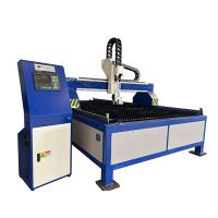 China Steel Plate CNC Plasma Oxy Fuel Cutting Machine With Cutting Table for sale