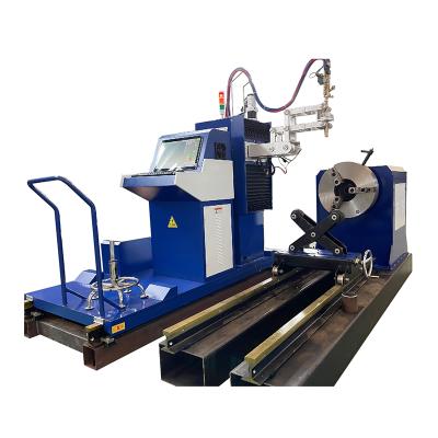 China Multi Axis Automatic CNC Pipe Plasma Cutter For Metal Tube for sale