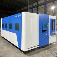 China High Safety Full Cover Fiber Laser Cutter Machine For Various Metal Materials for sale