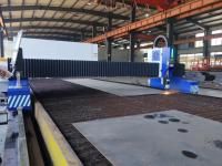 China Heavy Duty Gantry Fiber Laser Cutting Machine 1.5KW-30KW Easy Operation for sale