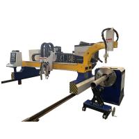 China CNC Plasma Flame Cutter with Rotary Device for Steel Plate & Pipe for sale
