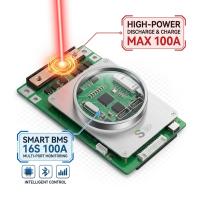 China 16S 100A Smart BMS Board LiFePO4 Battery Protection Module CAN RS485 Balance for sale