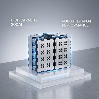 China 24V 200Ah LiFePO4 Energy Storage Solutions Battery BMS Solar Energy Deep Cycle LFP for sale