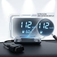China Smart Car HUD Head Up Display OBD2 Speed Fuel Digital Projector Screen for sale
