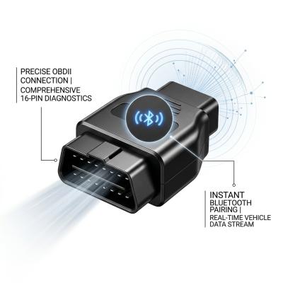China Bluetooth OBD2 Car Diagnostic Scanner Engine Fault Code Reader Adapter Tool for sale