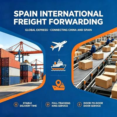 China China Spain Consolidated Shipping Door to Door Air Sea Freight Forwarding Service for sale