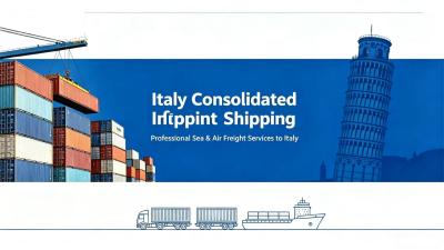 China China to Italy Consolidation | Taobao Cargo Direct to Italy, Delivery Available Nationwide. for sale