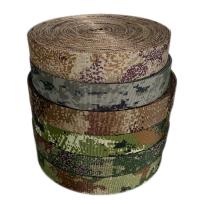 China Polyester webbing Camouflage Tactical clothing Backpack straps Outdoor supplies for sale