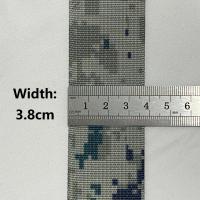 China Polyester webbing Camouflage Tactical clothing Backpack straps Outdoor supplies for sale