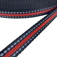 China Reflective webbing Two-tone Pet supplies Polyester fiber Rescue safety belts Outdoor equipment for sale