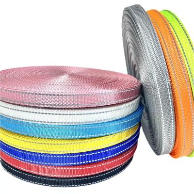 China Pet supplies Reflective webbing  Polyester fiber Safety belts Outdoor equipment for sale