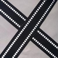 China Pet webbing High visibility reflective strips Hollow Nylon-look webbing Backpacks Belts Outdoor Equipment for sale