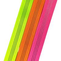 China High visibility reflective strips Hollow Nylon-look webbing Pet supplies Backpacks Rescue safety Belts Outdoor Equipment for sale