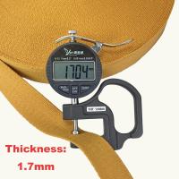 China Thickened polyester-cotton webbing Various colors Backpack strap Belt Handbag strap for sale