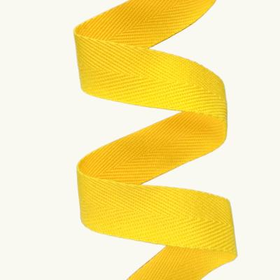 China Herringbone polyester-cotton webbing Various colors Backpack strap Belt Handbag strap for sale