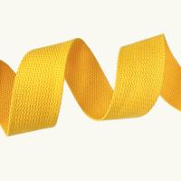 China Soft bead Polyester-cotton webbing in a variety of colors Dupont Tote bag strap Textiles for sale