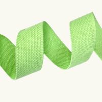 China Soft bead Polyester-cotton webbing in a variety of colors Dupont Tote bag strap Textiles for sale