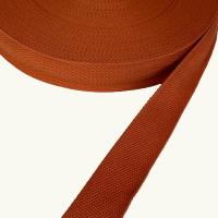 China Colorful polyester-cotton webbing Soft and durable Belt Dupont Tote bag strap for sale