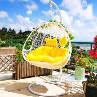 China Indoor Balcony Swing Hammock Chair with Die-Cast Aluminum Frame 5-Year Warranty Custom Colors for sale