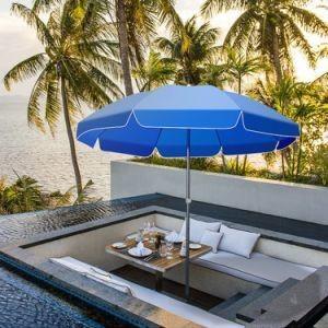 China UM-001 Outdoor Garden Patio Sun Umbrella with Tilt Rotation 300cm Canopy for UV Protection for sale