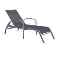 China Custom Outdoor Beach Sun Lounger with Foldable Design and Weather-Resistant Fabric for Poolside and Patio Use for sale