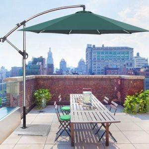 China Steel Frame Outdoor Sun Umbrella with Tilt Function - Custom Colors for Patio, Beach & Garden Use for sale