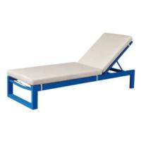 China Customized Armrest Outdoor Furniture Patio Lounger with Adjustable Recline, 250 lbs Capacity, Weather-Resistant Design for sale