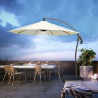 China 3 Meter Outdoor Sun Umbrella with 250g Polyester Fabric and 2-Year Warranty for Patio Garden Protection for sale
