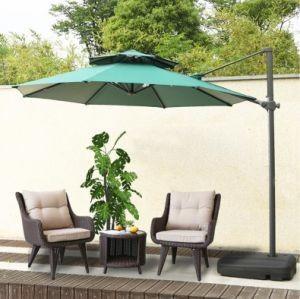 China Commercial Aluminum Umbrella 3m Outdoor Sunshade Parasol for Pool Patio Garden for sale