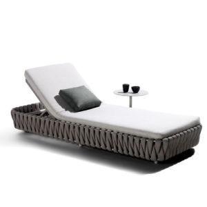 China TY-25 Outdoor Rope Aluminum Frame Nordic Modern Lounge Dining Chair for Patio for sale
