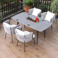China Nordic Style Outdoor Table and Chairs Set with 2-3 Year Warranty and 15-20 Day Production Time for sale
