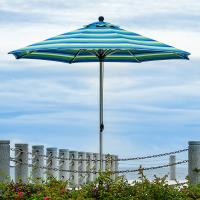 China QZS-02 Seven Square Aluminum Outdoor Umbrella 3m/2.7m with 250g Polyester Fabric and 3-Year Warranty for sale