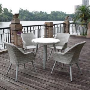 China 3-Piece Rattan Patio Set with 3-Year Warranty - Waterproof Outdoor Furniture in White, Black, Gray Colors for sale