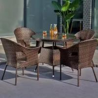 China Modern Rattan Lounge Set SG26027 - 3-Year Warranty Outdoor Furniture with 7 Color Options for Hotels and Gardens for sale