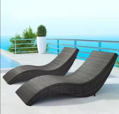 China Outdoor PE Rattan Sun Lounge Chair for Pool Deck Beach 3 Year Warranty for sale