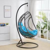 China Rattan Outdoor Garden Bird's Nest Chair Swing - 2 Year Warranty - Custom Frame & Color Options - Model Q-ZL10 for sale