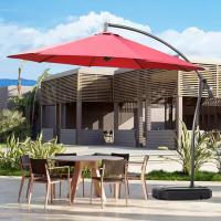 China Steel Frame Outdoor Sun Umbrella with Tilt Function - Custom Colors for Patio, Beach & Garden Use for sale