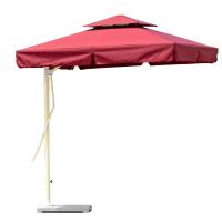 China San-19 Outdoor Patio Garden Umbrella 2.5m/2.1m with 250g Polyester Fabric and 2-Year Warranty for sale