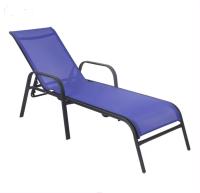 China Custom Outdoor Beach Sun Lounger with Foldable Design and Weather-Resistant Fabric for Poolside and Patio Use for sale