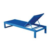 China Customized Armrest Outdoor Furniture Patio Lounger with Adjustable Recline, 250 lbs Capacity, Weather-Resistant Design for sale