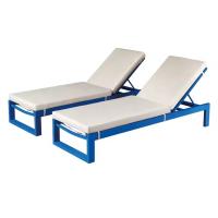 China Customized Armrest Outdoor Furniture Patio Lounger with Adjustable Recline, 250 lbs Capacity, Weather-Resistant Design for sale
