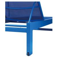 China Customized Armrest Outdoor Furniture Patio Lounger with Adjustable Recline, 250 lbs Capacity, Weather-Resistant Design for sale