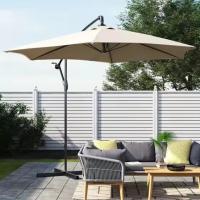 China Waterproof Outdoor Patio Umbrella 3m Aluminum Roman Parasol for Garden Beach for sale