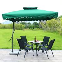 China Outdoor Patio Garden Sunshade Umbrella 3m Banana Design UV Resistant Waterproof for sale