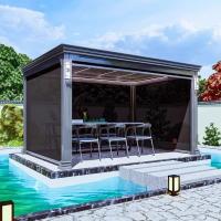 China Heavy-Duty Aluminum Patio Gazebo for Backyard - 2-3 Year Warranty with Custom Design Options for sale