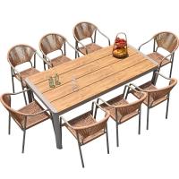 China Outdoor Table and Chairs Set Waterproof Sunproof Rattan Wicker Garden Patio Furniture 15-20 Day Production 2-3 Year Warranty for sale