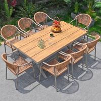 China Outdoor Table and Chairs Set Waterproof Sunproof Rattan Wicker Garden Patio Furniture 15-20 Day Production 2-3 Year Warranty for sale