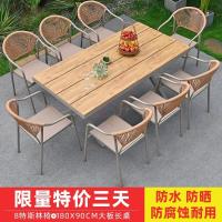 China Outdoor Table and Chairs Set Waterproof Sunproof Rattan Wicker Garden Patio Furniture 15-20 Day Production 2-3 Year Warranty for sale