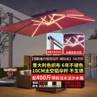 China Roman Style Outdoor Patio Umbrella 10ft Large Garden Sunshade for Terrace Balcony Courtyard for sale